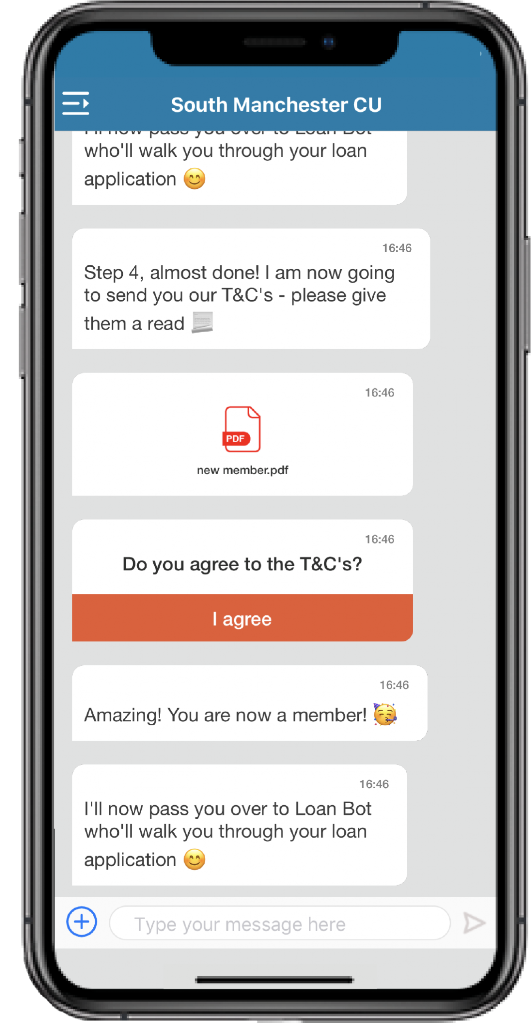 For your first loan - South Manchester Credit Union